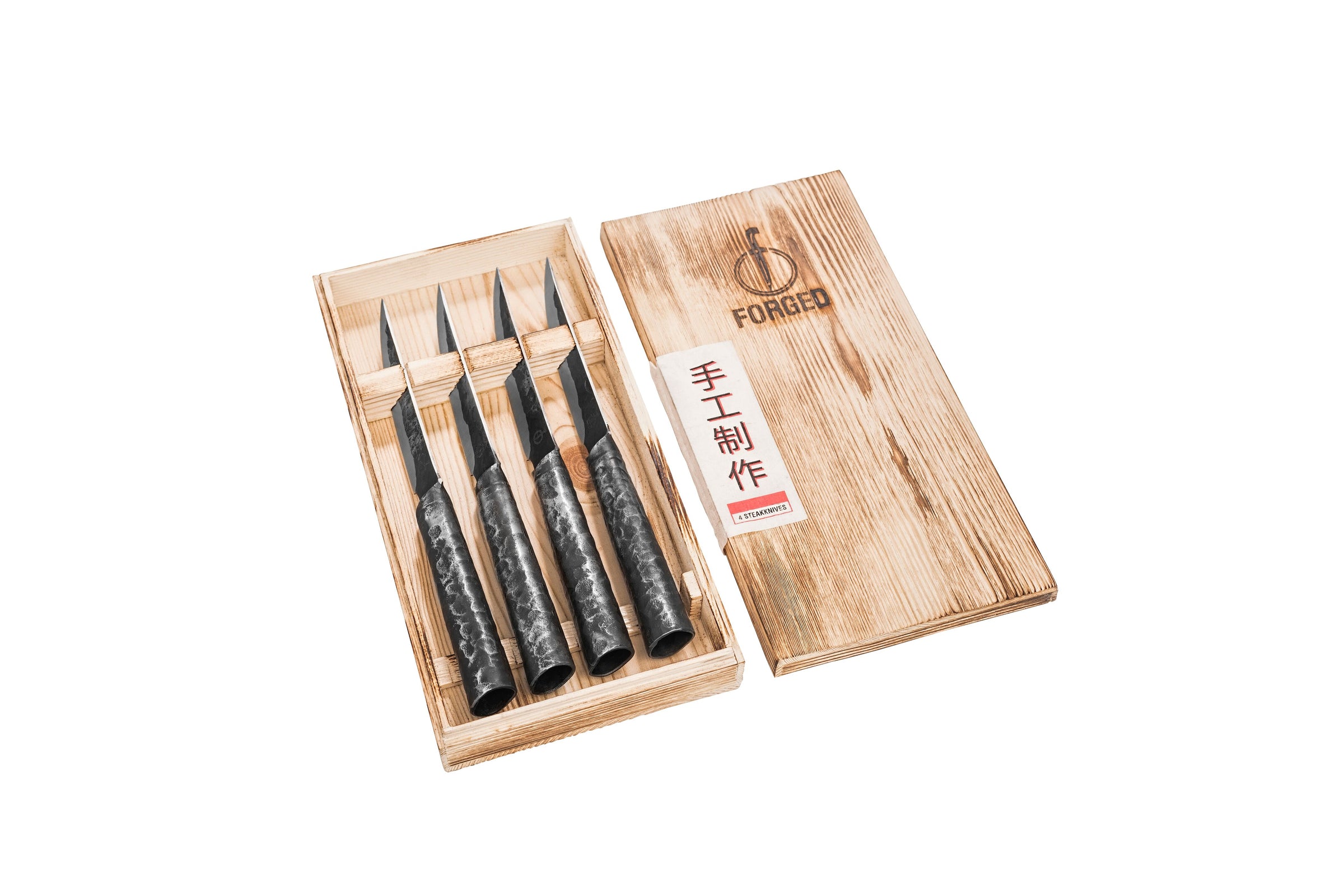 Brute Forged Steak Messenset 4 stuks